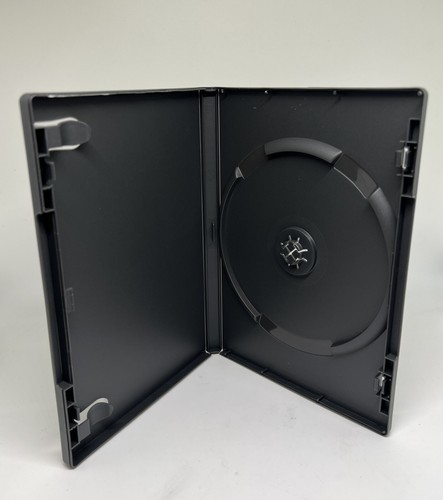 3 PCS NEW STANDARD 14MM SINGLE DVD CASES, DARK GRAY, MADE IN US, QPSD12 ...
