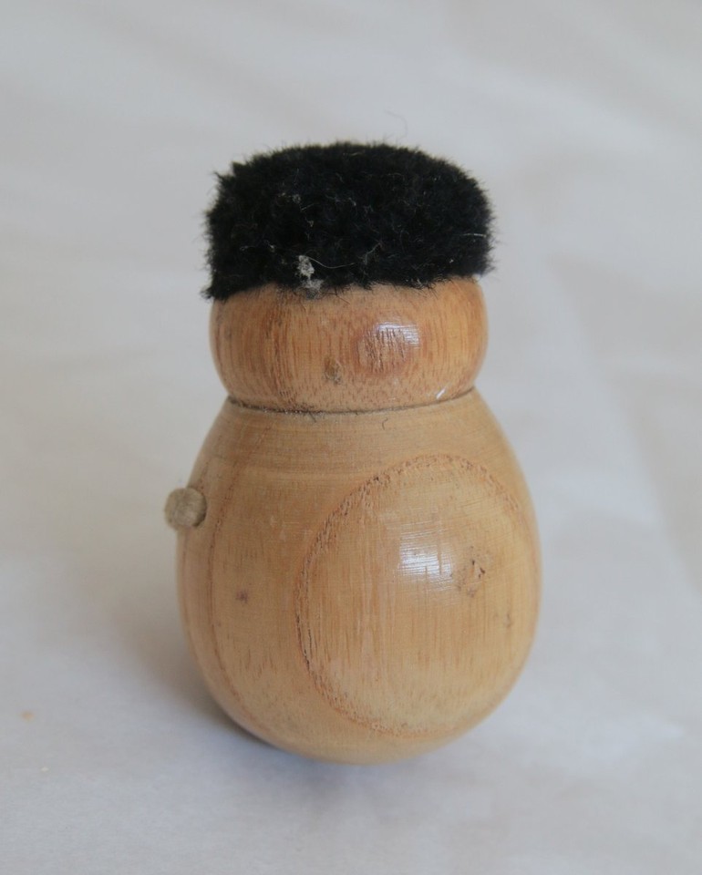 Vintage German Wonny Wooden Wobble Egg Man / Gonk Mid Century | eBay UK