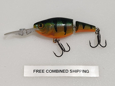 Rapala Jointed Shad Rap #7 Crankbait Perch Excellent Condition JSR-7 P ...
