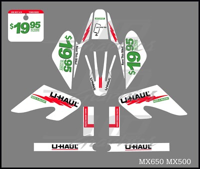 Razor MX500 MX650 graphics kit decals THICK AND HIGH GLOSS ...... | eBay