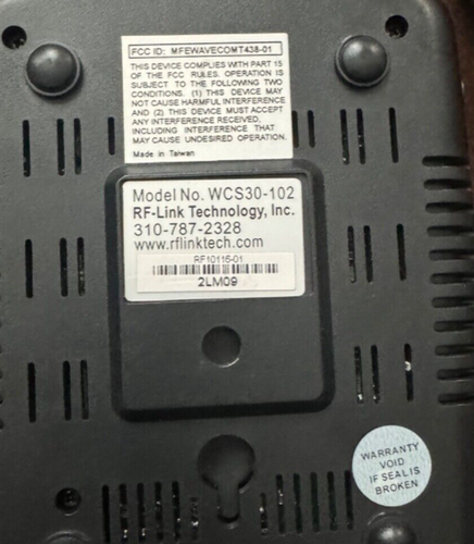 wavecom rf link - wireless audio and video sender around the home | eBay