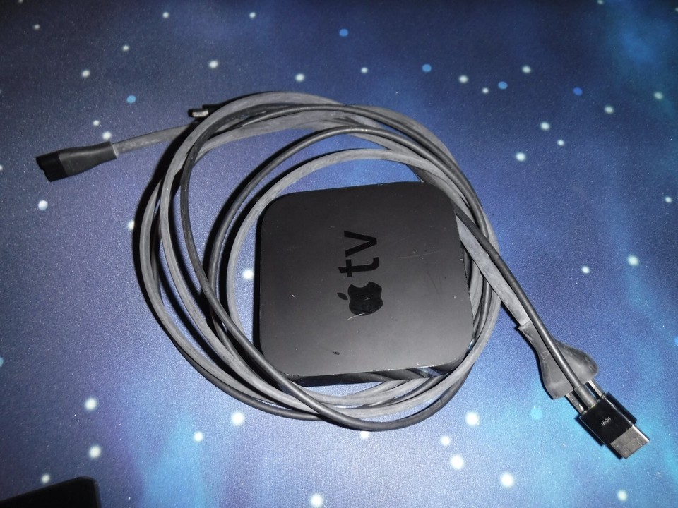 power cord WIRE for Apple Tv Black Wi-Fi HDMI Optical Audio Digital HDR ...