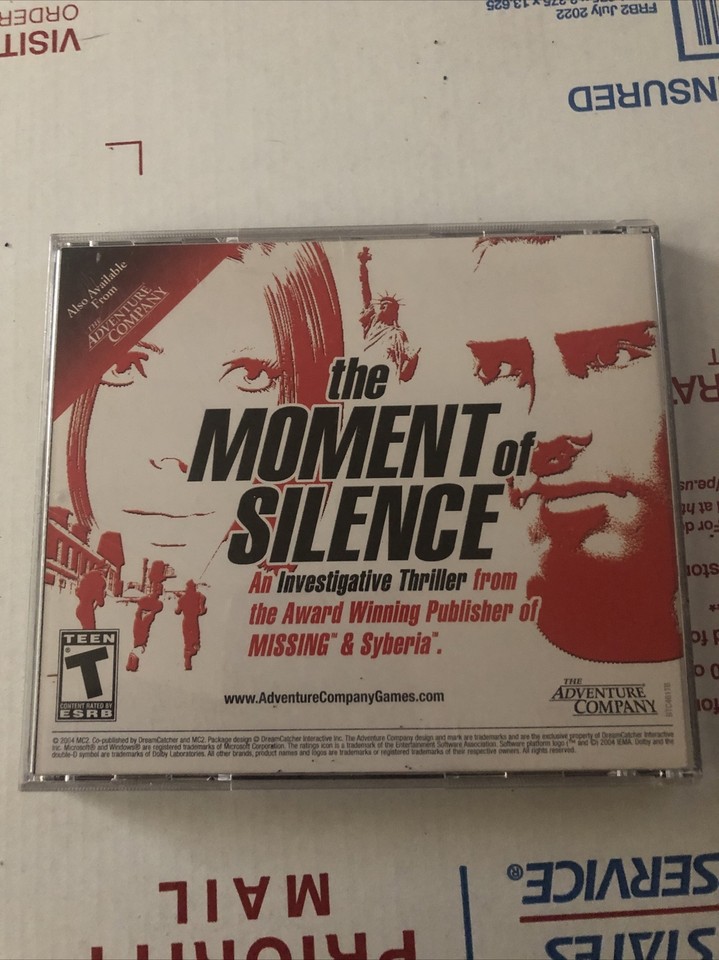 Still Life (PC, 2005) (Case, Manual, 2-Disc Game) Crime Mystery - DISC ...