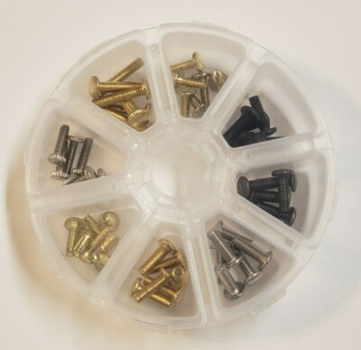 48 PIECE ASSORTMENT OF THUMBHEAD SHADE SCREWS NEW 70154J | eBay