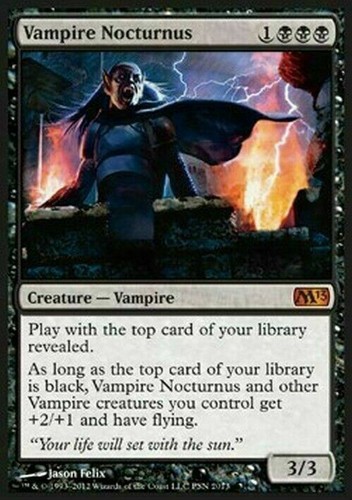 Vampire Nocturnus ~ Duels of the Planeswalkers [ Excellent ] [ Magic ...