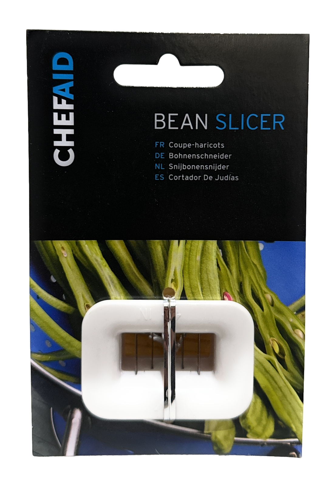 Chef Aid Bean Slicer With Stainless Steel Blades Slice Beans and Other ...