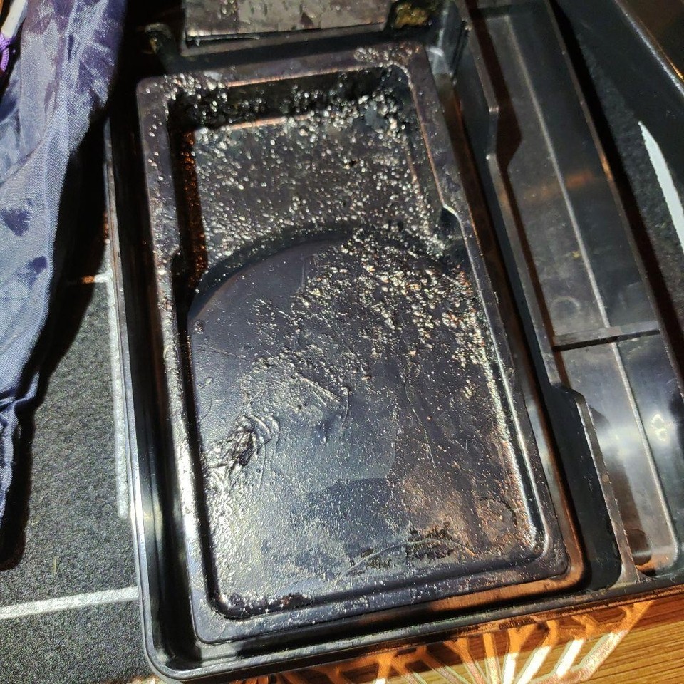 Calligraphy Set Writing Pad Brush Holder Ink Stone Vintage Suzuri Sumi ...