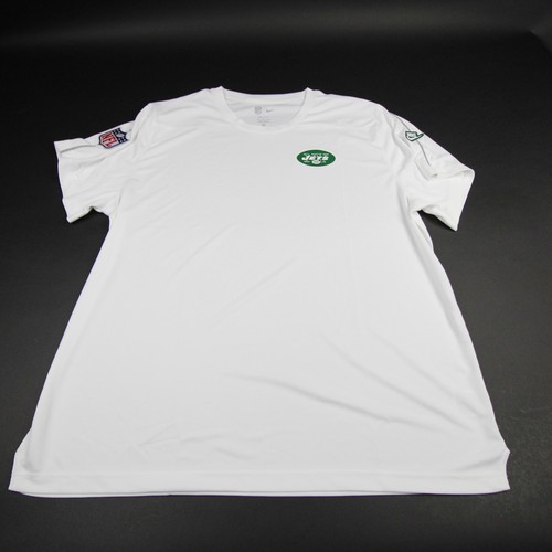 New York Jets Nike NFL On Field Dri-Fit Short Sleeve Shirt Men's White ...