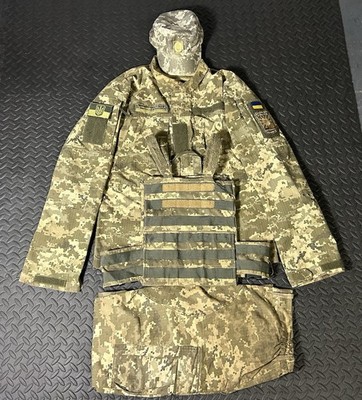 Russo Ukraine War Ukrainian Army Uniform Set With Patches And Plate ...