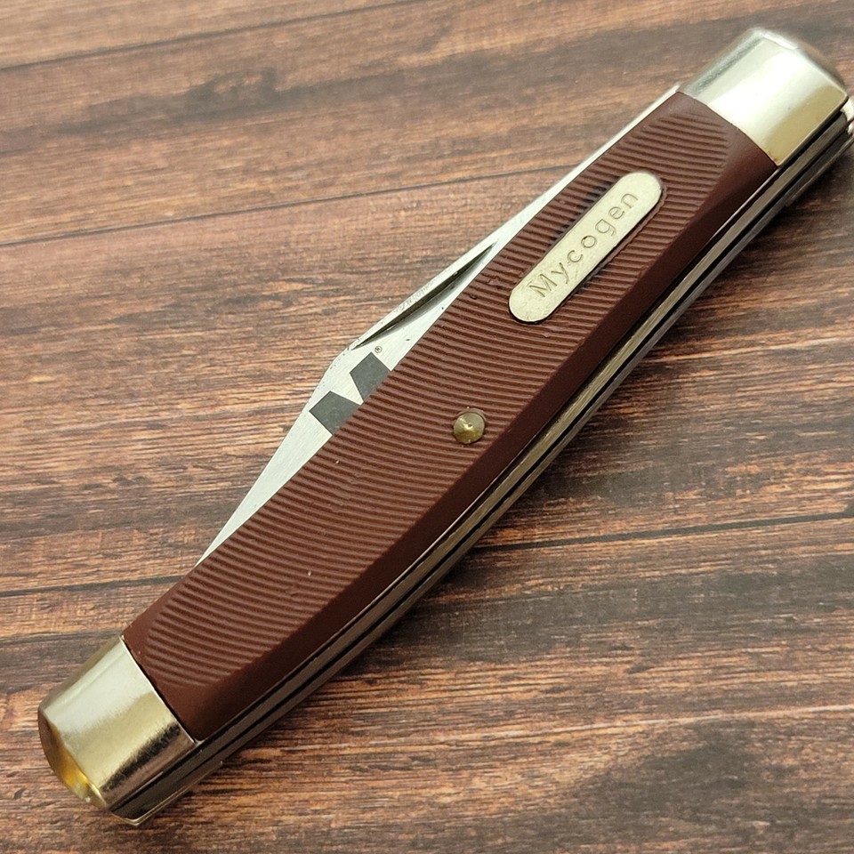 Vintage Imperial Stockman Folding Pocket Knife Made In Ireland Mycogen ...