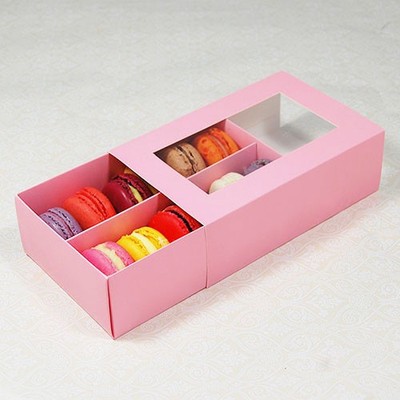 Pink Macaron Box for 12 Macarons - Count of 25 | eBay