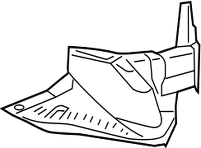 53208-53040 Toyota Duct, cool air intake 5320853040, New Genuine OEM ...