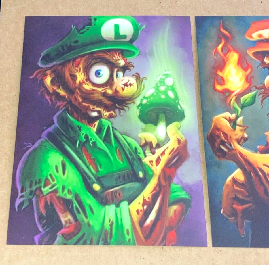 Zombie Mario Characters