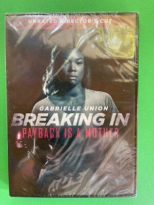 BREAKING IN (DVD 2018) UNRATED DIRECTOR'S CUT - BRAND NEW SEALED ...