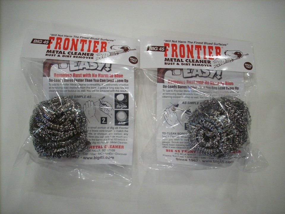 Big 45 Frontier Metal-Bore Cleaner Pads (select 1,2,3,4) | eBay