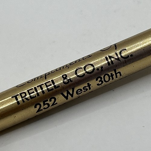 VTG Ballpoint Pen Treitel & Company New York West 30th | eBay