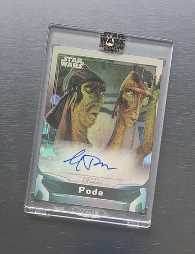 Star Wars Signature Series 2021 Greg Proops / Fode Auto Card | eBay