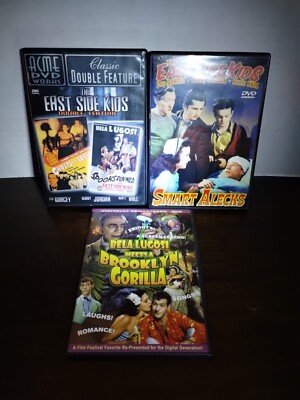 The Eastside Kids And Bela Lugosi DVDs Smart Alecks Spooks Run Wild ...