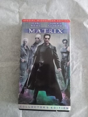 The Matrix VHS 1999 Collectors Edition Special Widescreen Edition | eBay