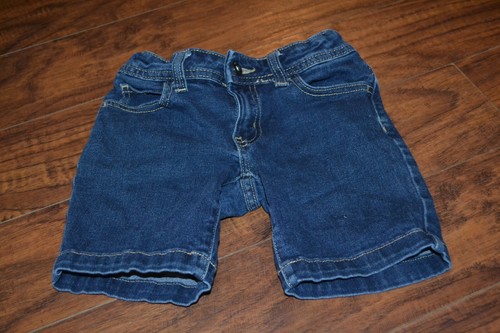 E2- Faded Glory Dark Wash Denim Shorts Size Girls 7 | eBay