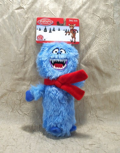 Rudolph The Red Nosed Reindeer Christmas 8" Plush Squeaking BUMBLE Dog ...