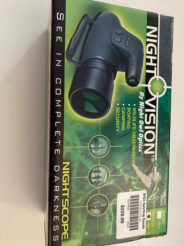 NIGHT OWL OPTICS NIGHT VISION NIGHTSCOPE NOXM50 - NEW 635328171219| eBay