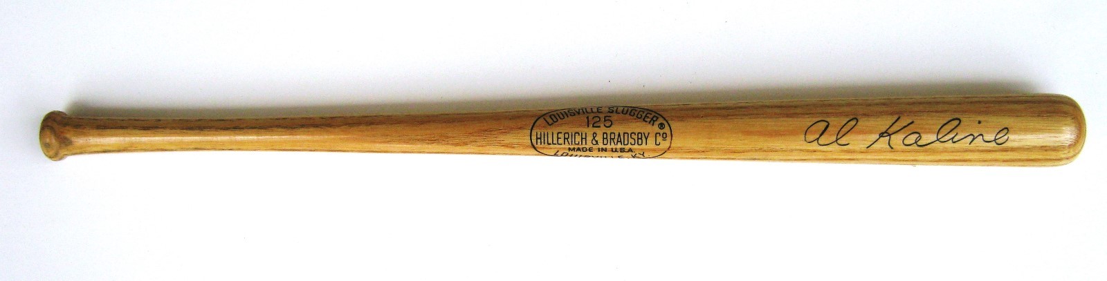 Detroit Tigers Al Kaline Hillerich & Bradsby mini-bat in original ...