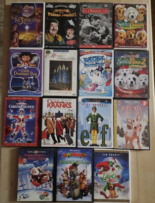 Christmas Movie Dvd Lot, Lot Of 15 | eBay