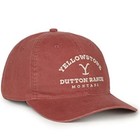 Outdoor Cap Yellowstone Dutton Ranch YSWR-02 Red, One Size Fits ...