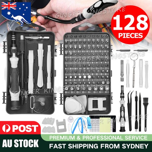 128 IN 1 Precision Screwdriver Set Computer PC Phone Watch Repair Tool ...
