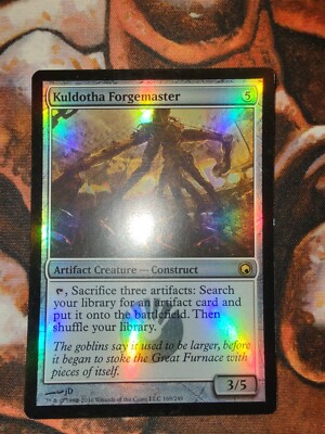 FOIL Kuldotha Forgemaster Scars of Mirrodin MTG Magic the Gathering 1st ...