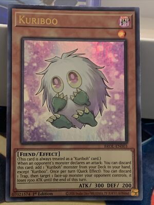 Yugioh Kuriboo 1st Edition Ultra Rare BROL-EN003 (Near Mint!) | eBay