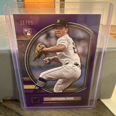 2025 Topps Museum Collection - Jackson Jobe Purple/99 Detroit Tigers RC ...