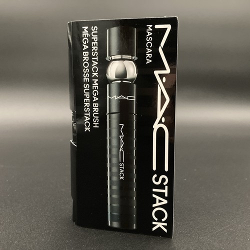 MAC Stack Mascara Superstack Mega Brush-Black-Travel Size 0.1 fl oz/3 ...