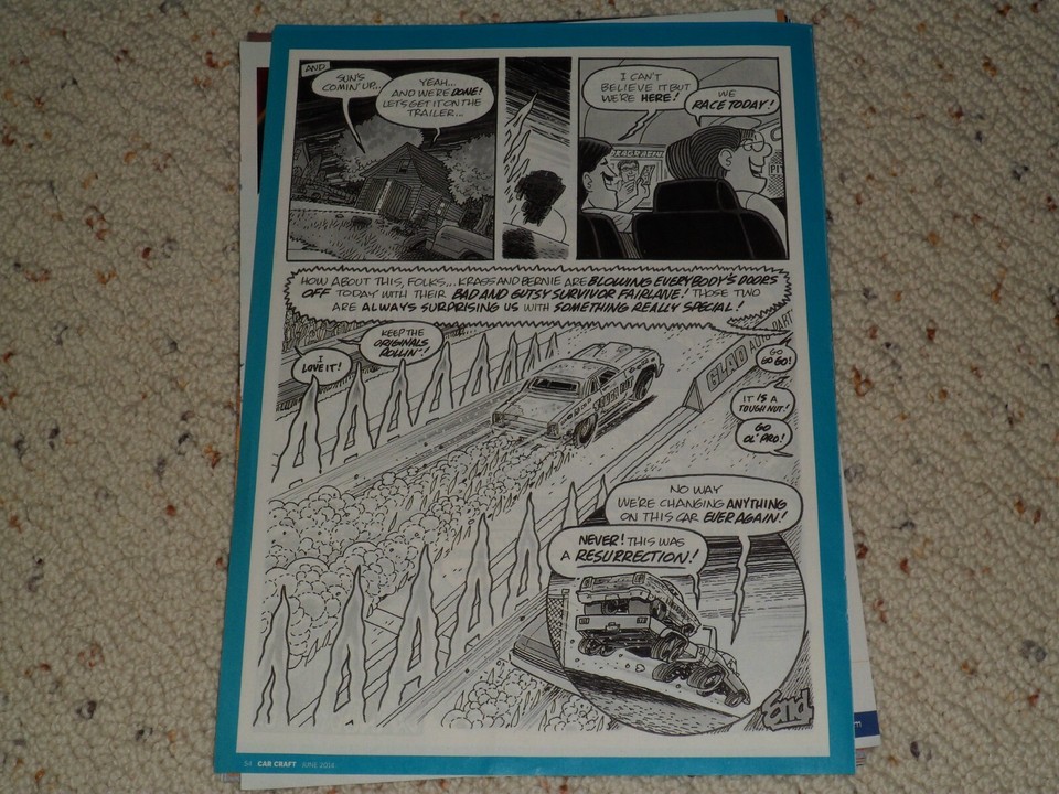 2014 KRASS & BERNIE COMIC #5 AD / ARTICLE | eBay