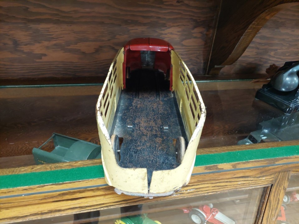 VINTAGE C. 1940 WYANDOTTE STREAMLINE BULLET NOSE EXPRESS STAKE TRUCK ...