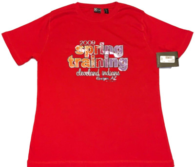 Rare Cleveland Indians 2009 Goodyear Arizona Baseball T-Shirt New NWT ...