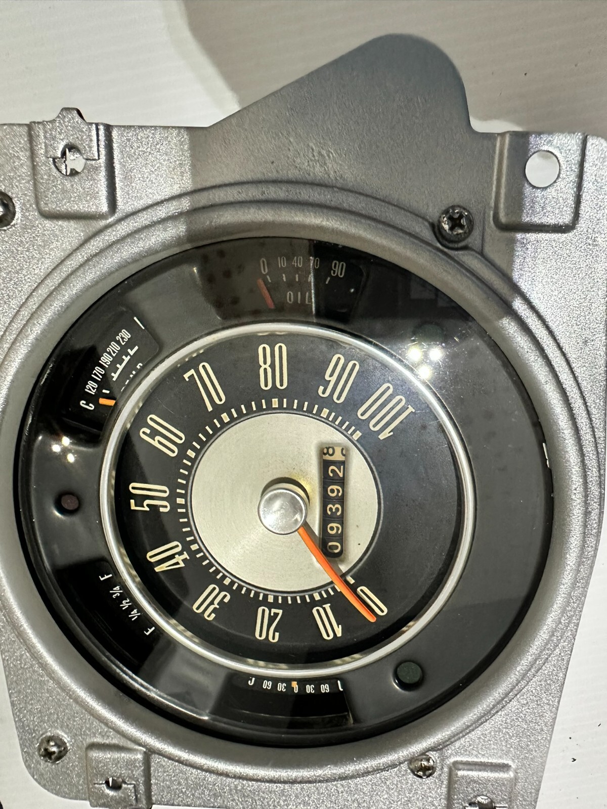 66-77 Ford Bronco gauge cluster SPEEDOMETER good condit U13 U14 U15 ...