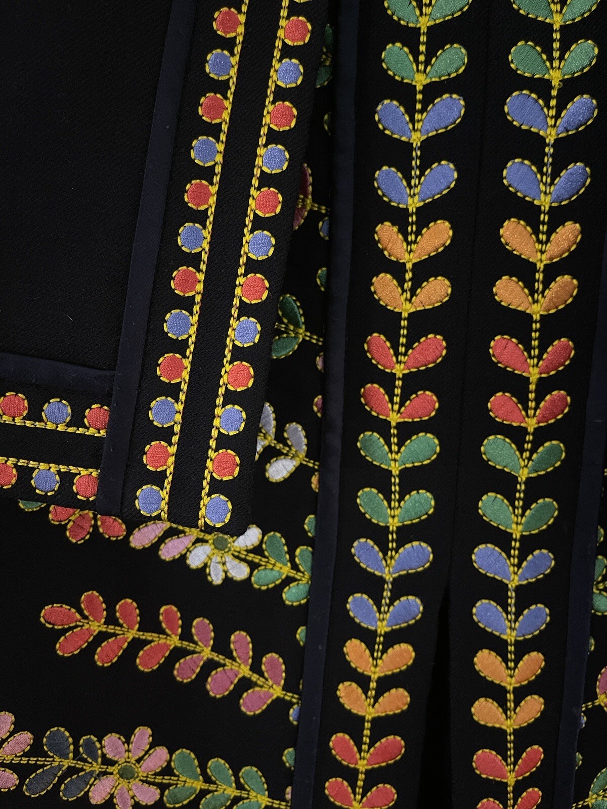 Boden Icons Rita Jacket & Skirt Navy Embroidered 2017… - Gem