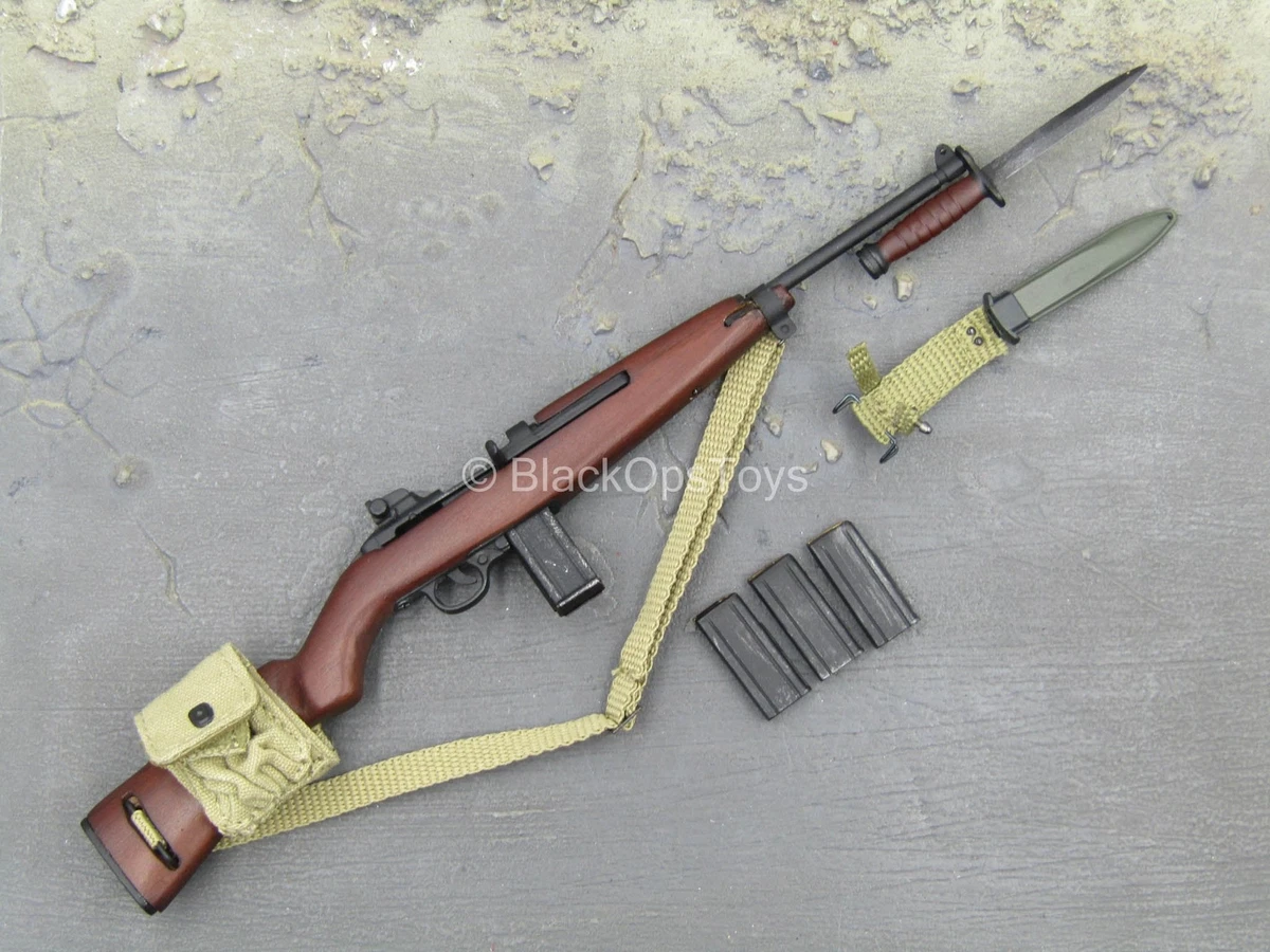 US M1 Carbine Rifle GUN-METAL BROWN Version 1:18 Scale, 57% OFF