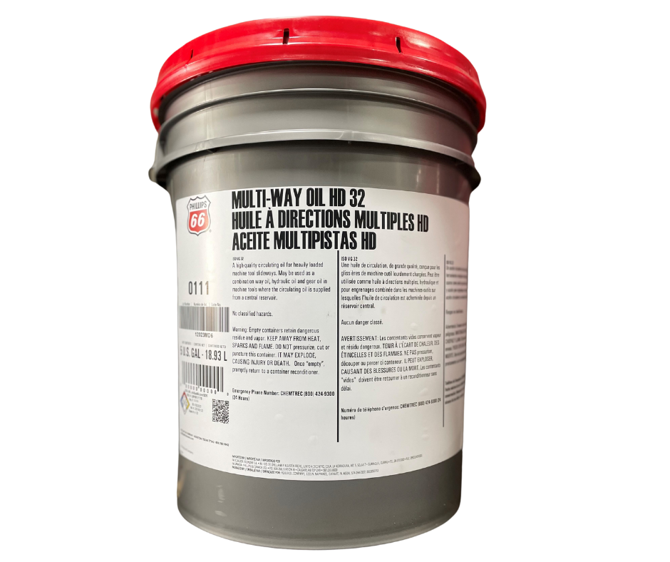 Phillips 66 Multi-Way Oil HD ISO 32; Mobil Vactra Oil No. 1 Equivalent ...