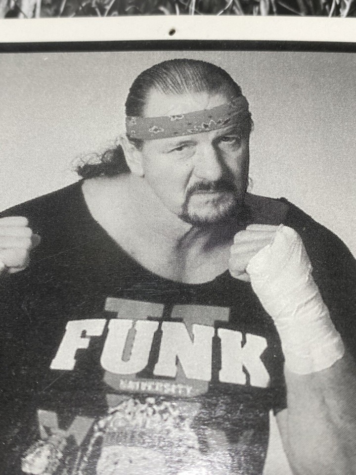 Terry Funk Signed 8x10 Photo Auto Large Signature Sharpie Wrestling ...