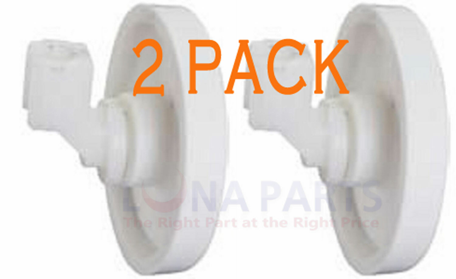 (2 Pack) 154174501 Dishwasher Lower Rack Roller 5300809640, 154174502 ...