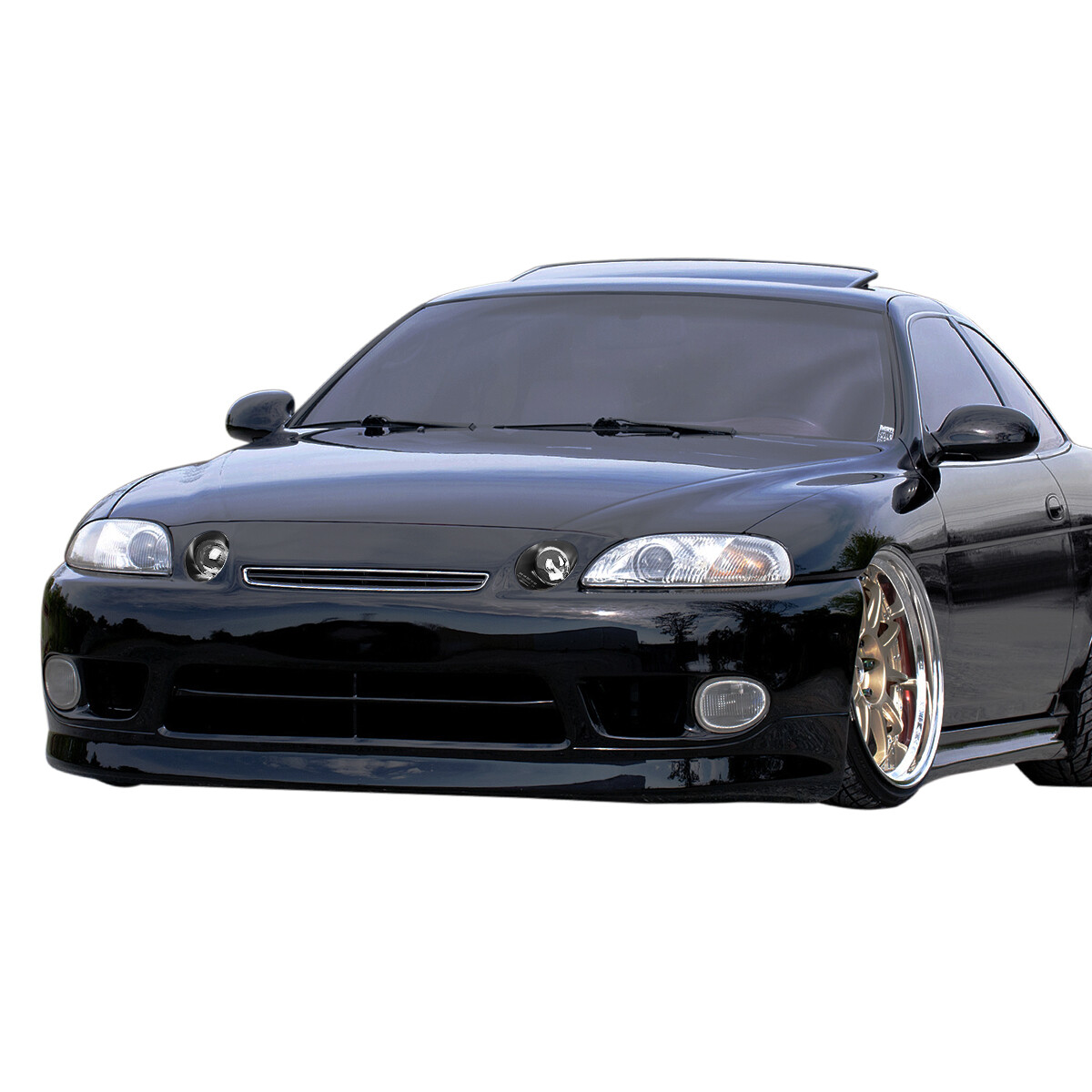 FOR 92-00 LEXUS SC300/SC400 Z30 BLACK HIGH BEAM PROJECTOR HEADLAMP ...