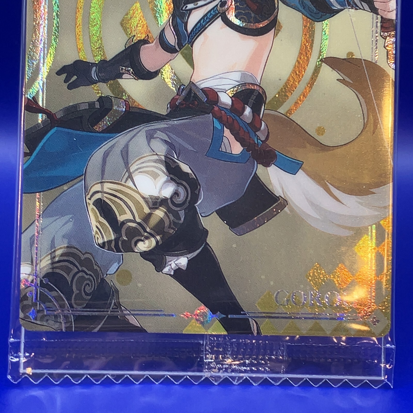 Gorou Genshin Impact Wafer Card Holo Unopened miHoYo BANDAI TCG ...