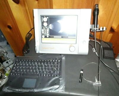 Quantel compact touch 2 touch scan A scan B scan ophthalmic ultrasound ...