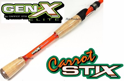 Carrot Stix SPINNING 6'7" MH Medium Heavy GEN X ELITE Fishing Rod ...