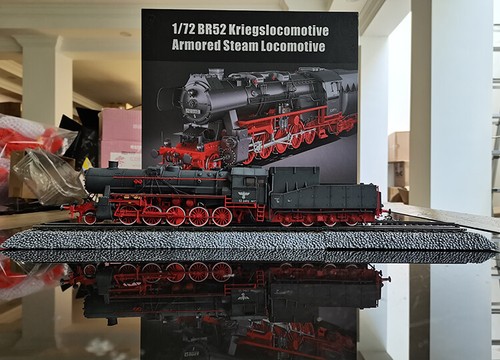 1/72 Dr52 Steam Train Model with Track Refined Model | eBay