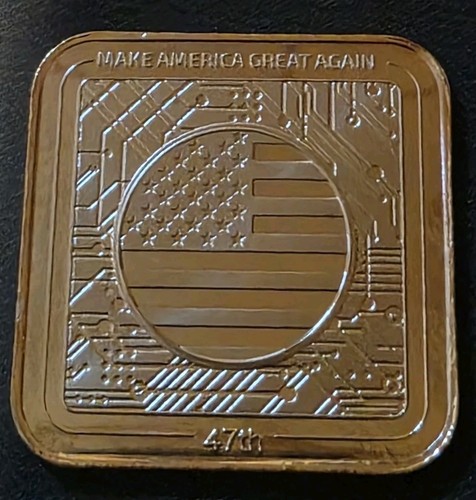 Gold Plated Collectable Trump Token Coin 2024 Never Surrender | eBay