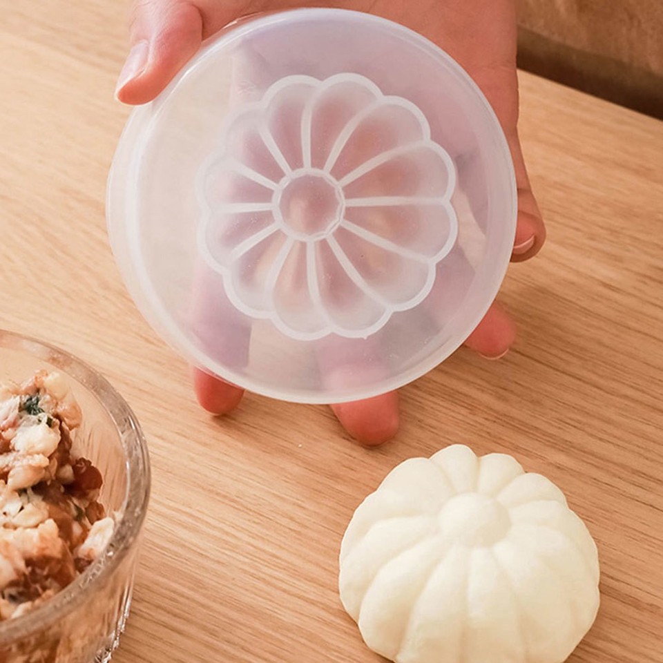 4 Pcs Dumpling Tool Kitchen Steamed Bun Mold Asian Cooking Tools Burger ...